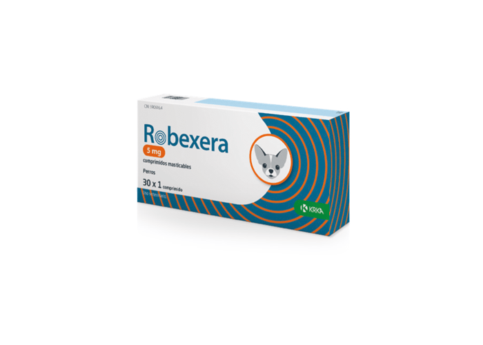 ROBEXERA 5MG 30 COMPRIMIDOS MASTICABLES PARA PERROS